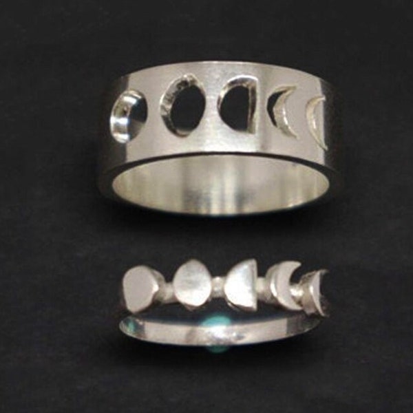 Lunar Couples Ring - Etsy