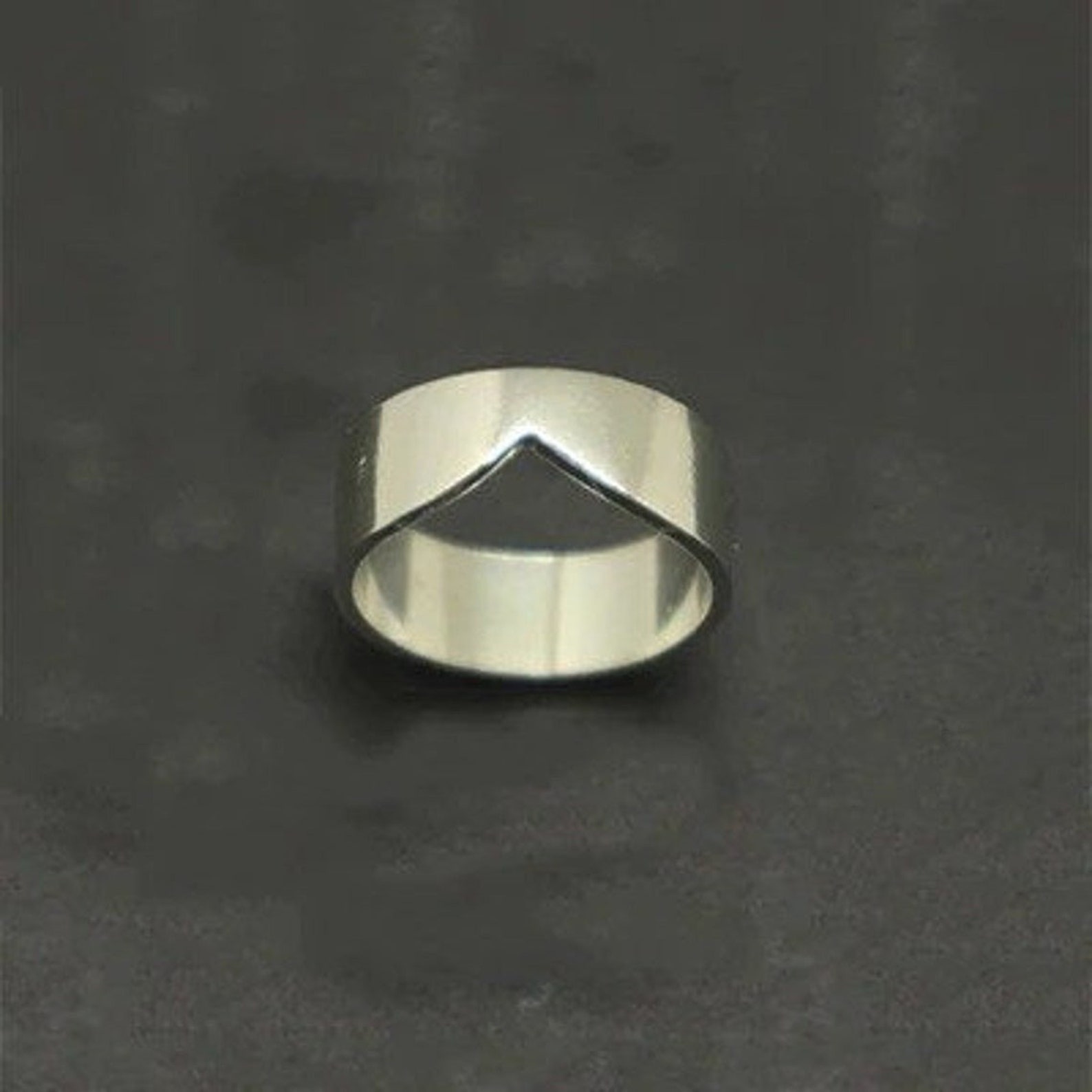 Pyramid Couple Rings Set Pyramid Ring Pyramid Shape Ring - Etsy