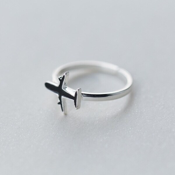 Airplane Ring - Etsy