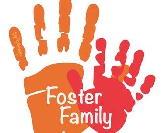 Foster Care Sticker - Etsy