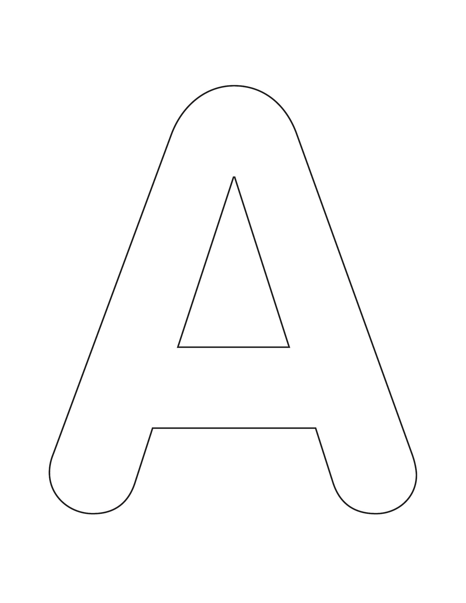 Alphabet Outline Letter Printable Etsy alphabet-outline-letter-printable-etsy