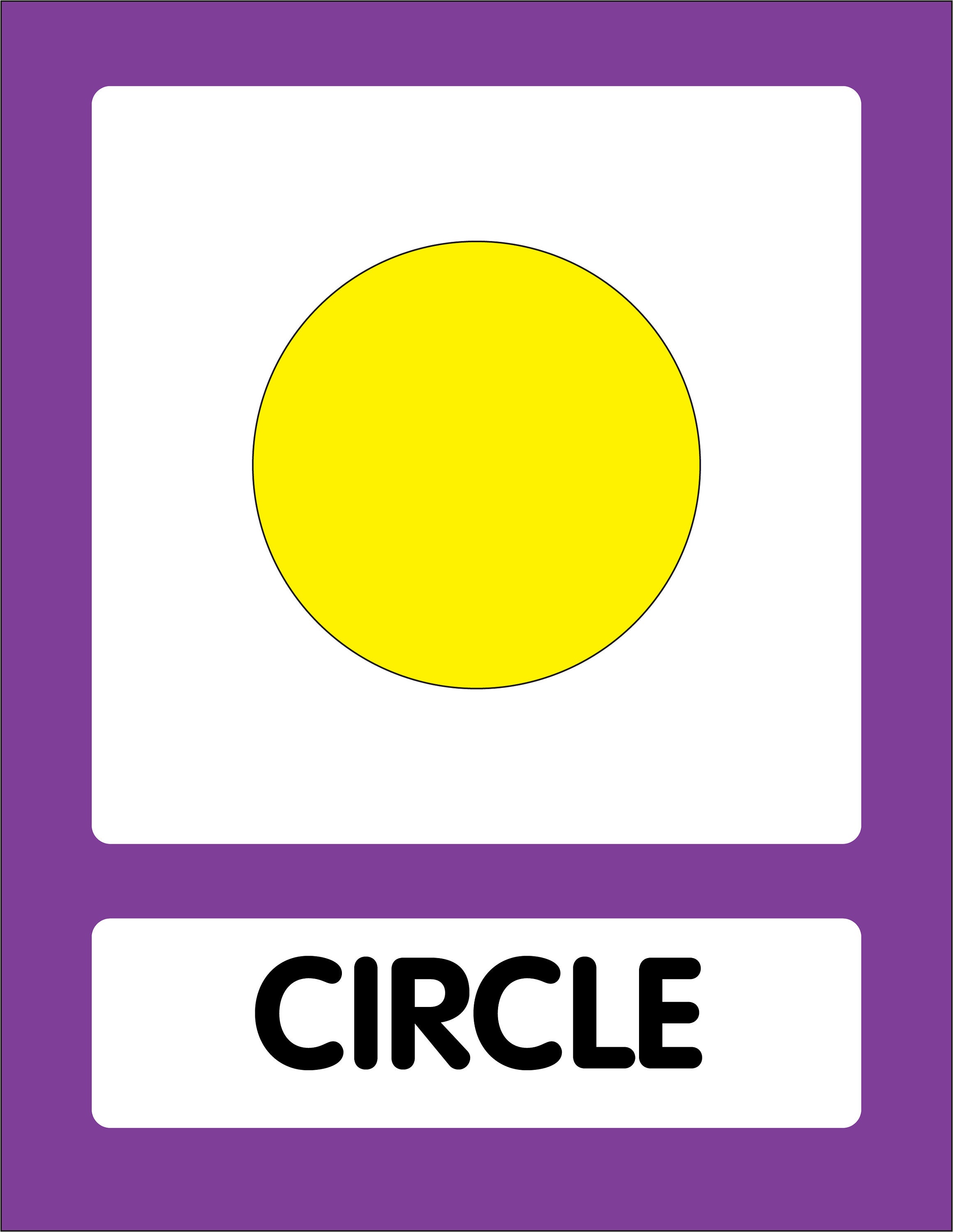 Shape of the Week Printable - Etsy