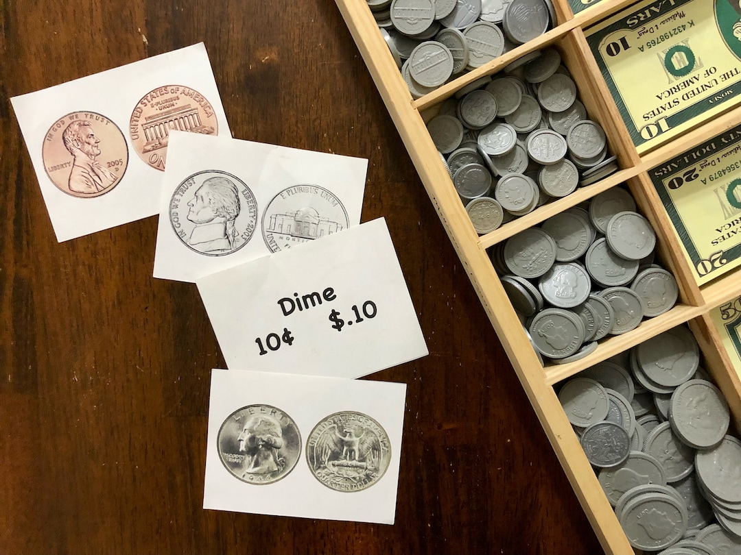 Money Flashcards Printable - Etsy