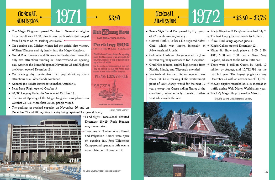 A Walking Tour of the Magic Kingdom - Etsy