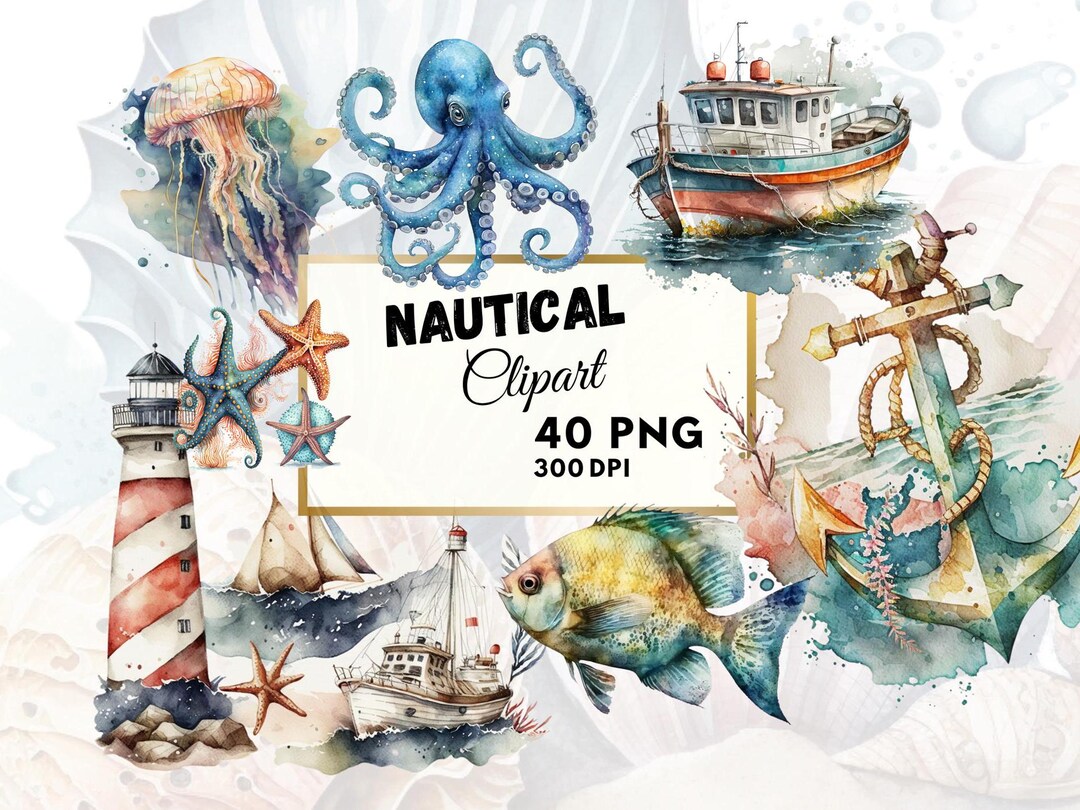 Nautical Clipart, Png, Lighthouse, Clip Art, Transparent Png ...