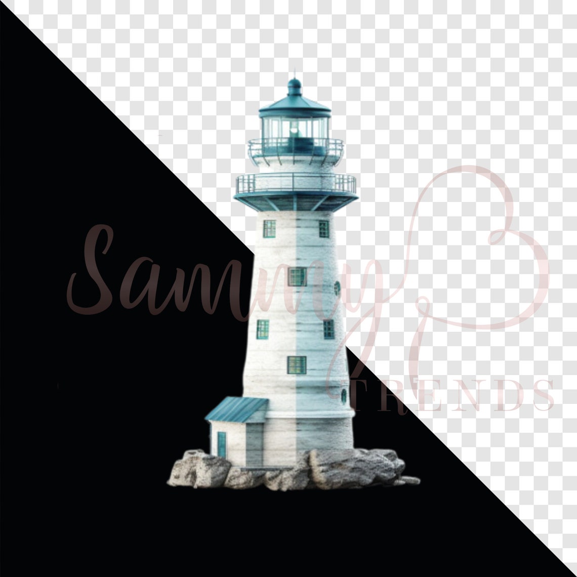 Lighthouse Clipart Nautical Clipart Lighthouse Png - Etsy