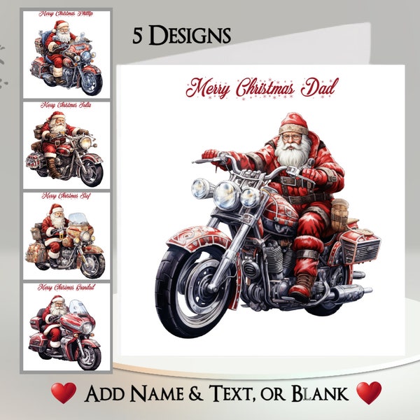 Bike Christmas Cards - Etsy