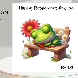 Frog Card: Add Your Text + Name ~ Inside Message ~ Funny Frogs, Cute ...