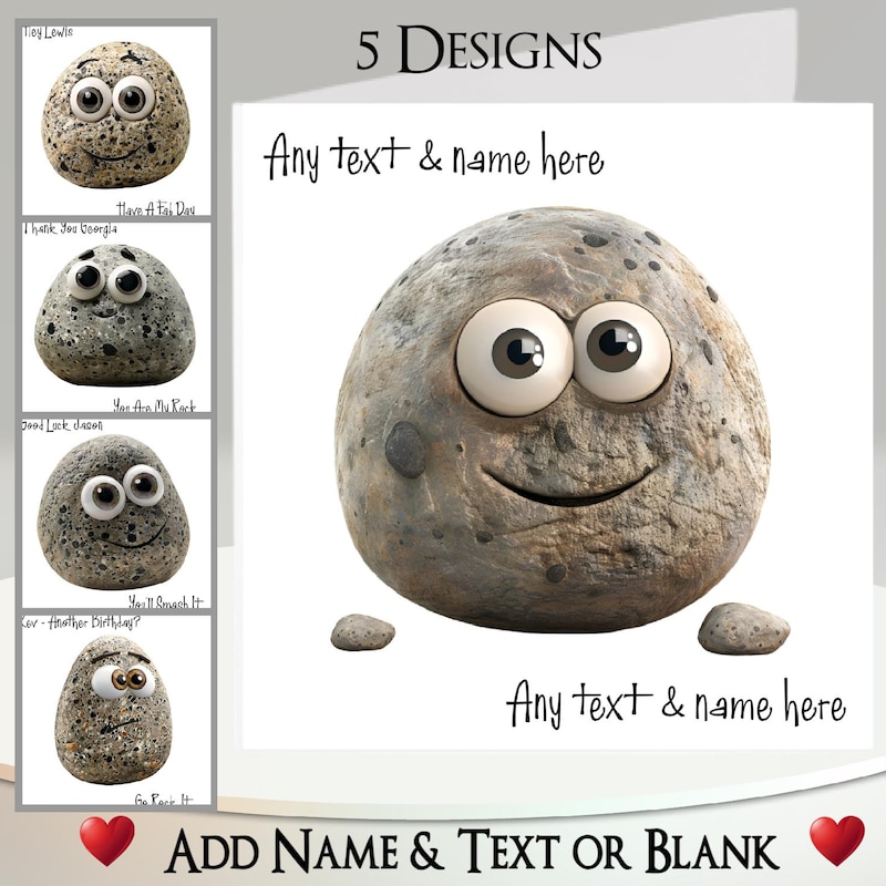 Rock With Googly Eyes - Etsy