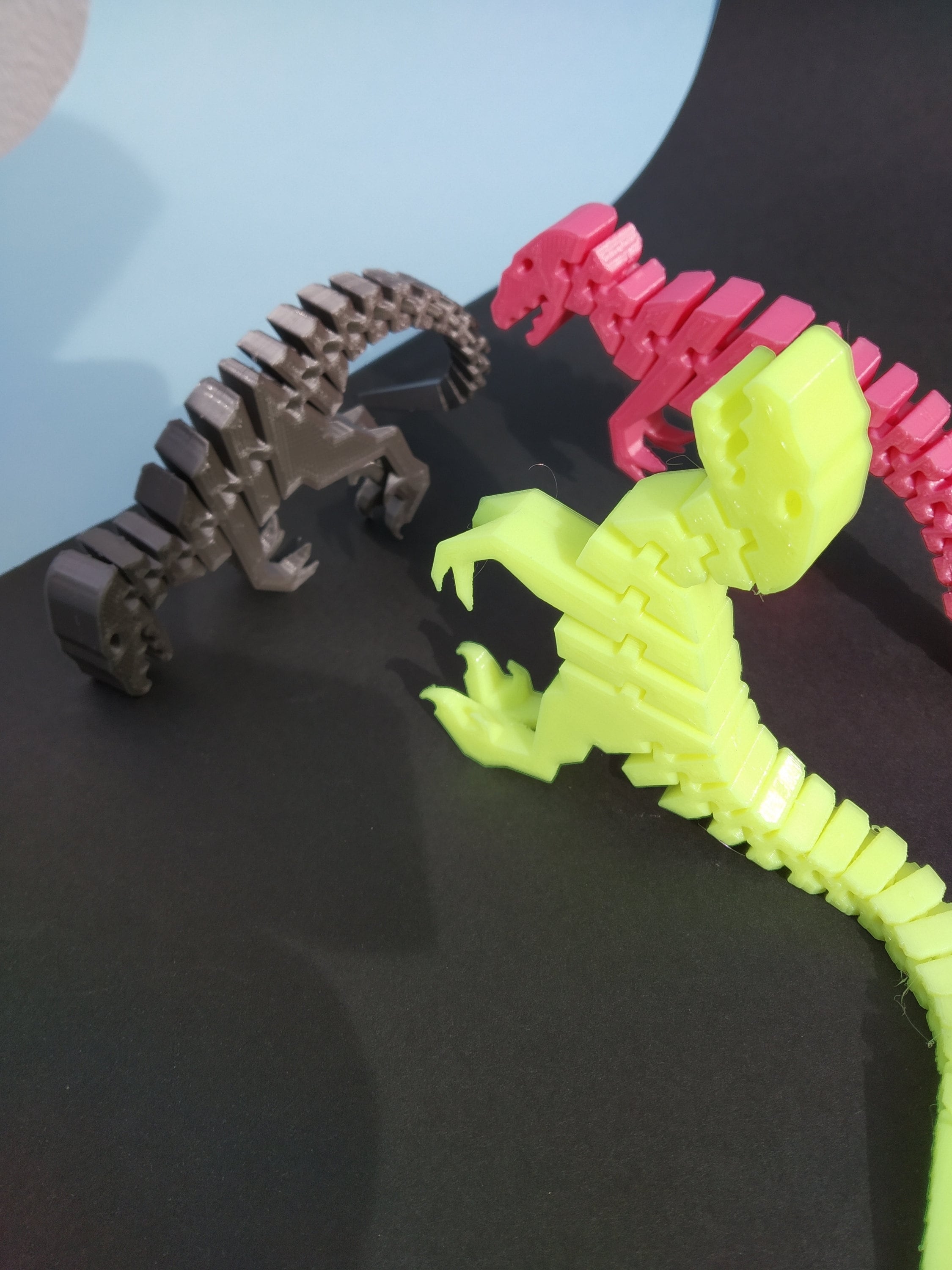 Flexi Raptor/ Dinossaur/ 3D Printed/ Fidget Toy - Etsy Israel