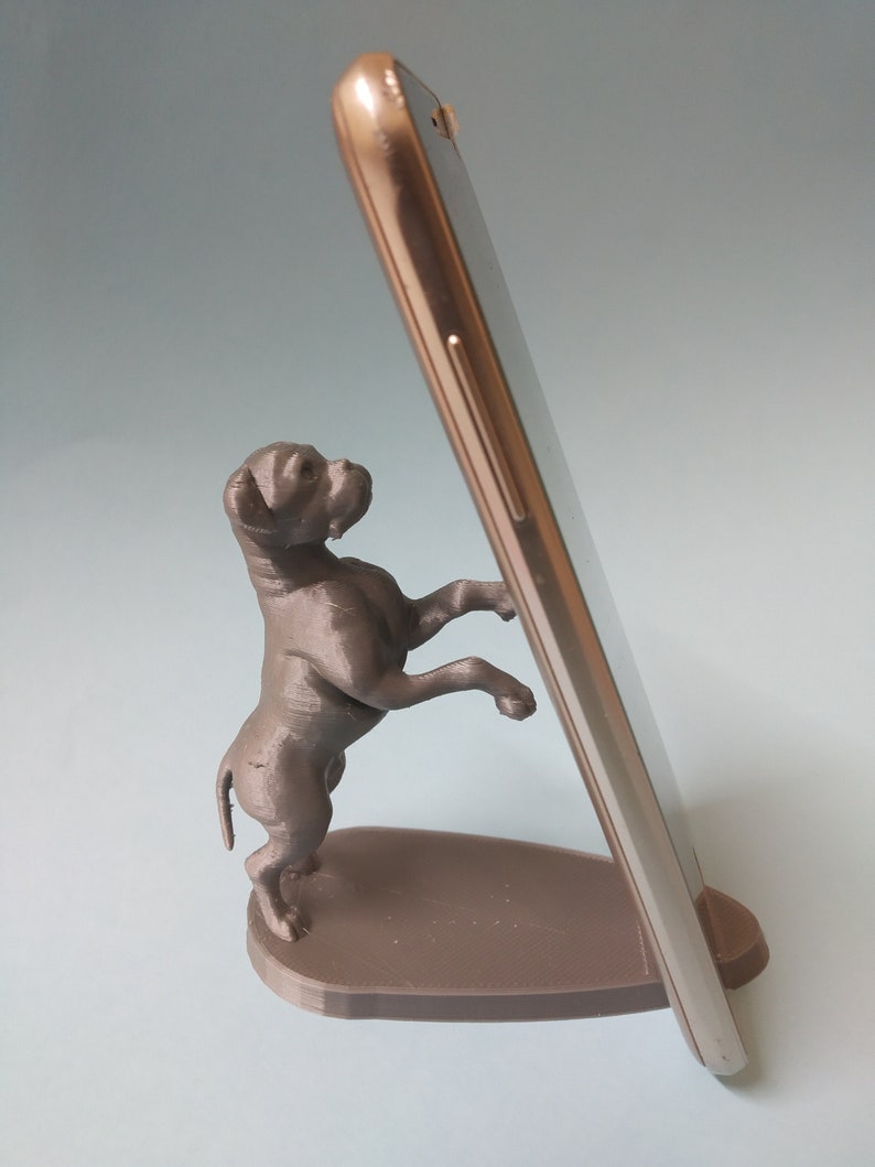 File Stl / Bulldog Phone Stand / 3d Model Print - Etsy