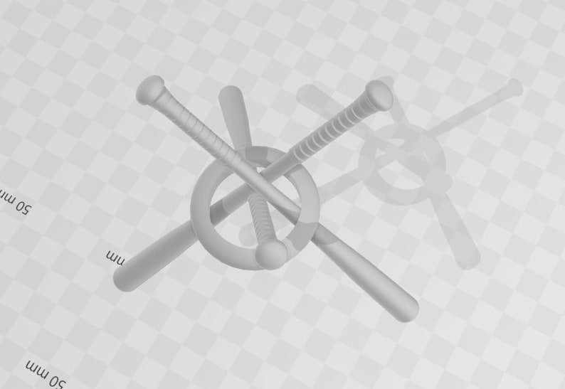 Stl File/ Baseball Bat Stand / Ball Holder / Easy Print - Etsy