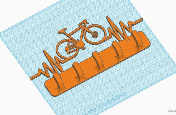 Stl File/bike Key Ring Holder for 5 Keys / Easy Printing | Etsy