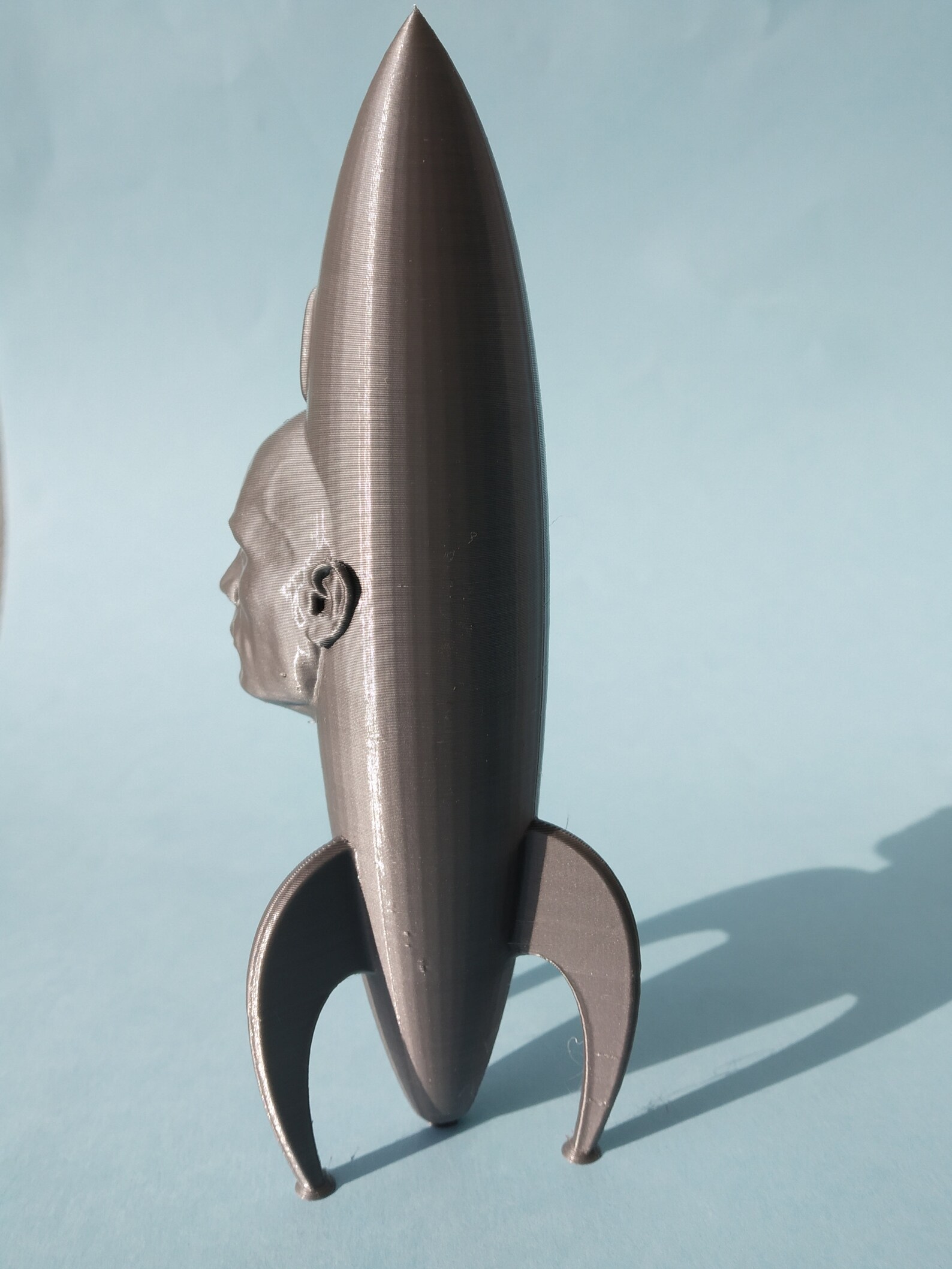 Rock-et/ the Rock / 3d Printed / Big Rocket / Funny Gift - Etsy