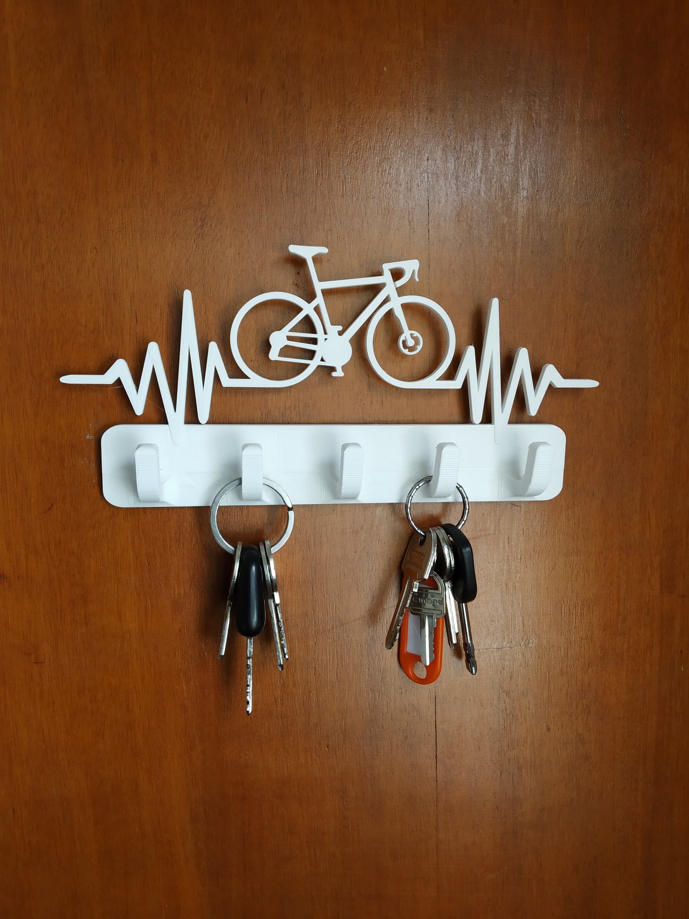 Stl File/bike Key Ring Holder for 5 Keys / Easy Printing - Etsy