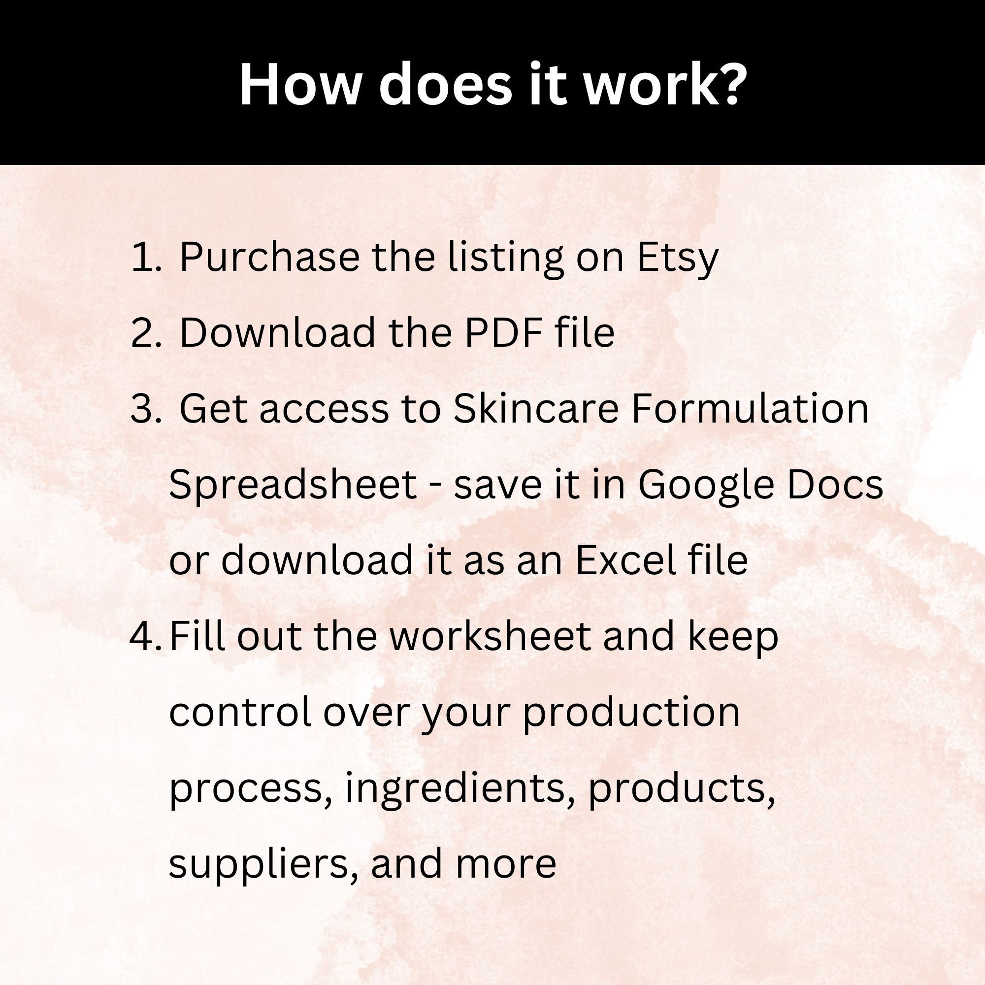 Skincare Formulation Spreadsheet and Calculator | Cosmetic Calculator ...