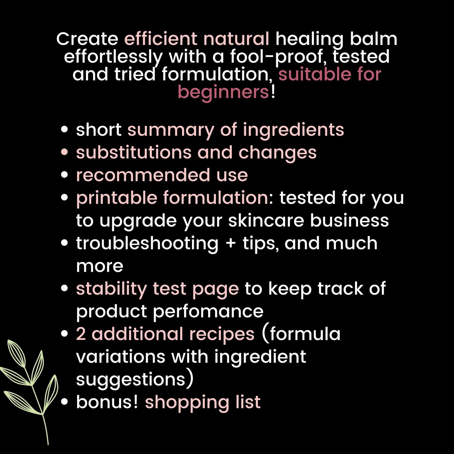 DIY Healing Balm / How to Make Healing Balm / Natural Healing Salve ...