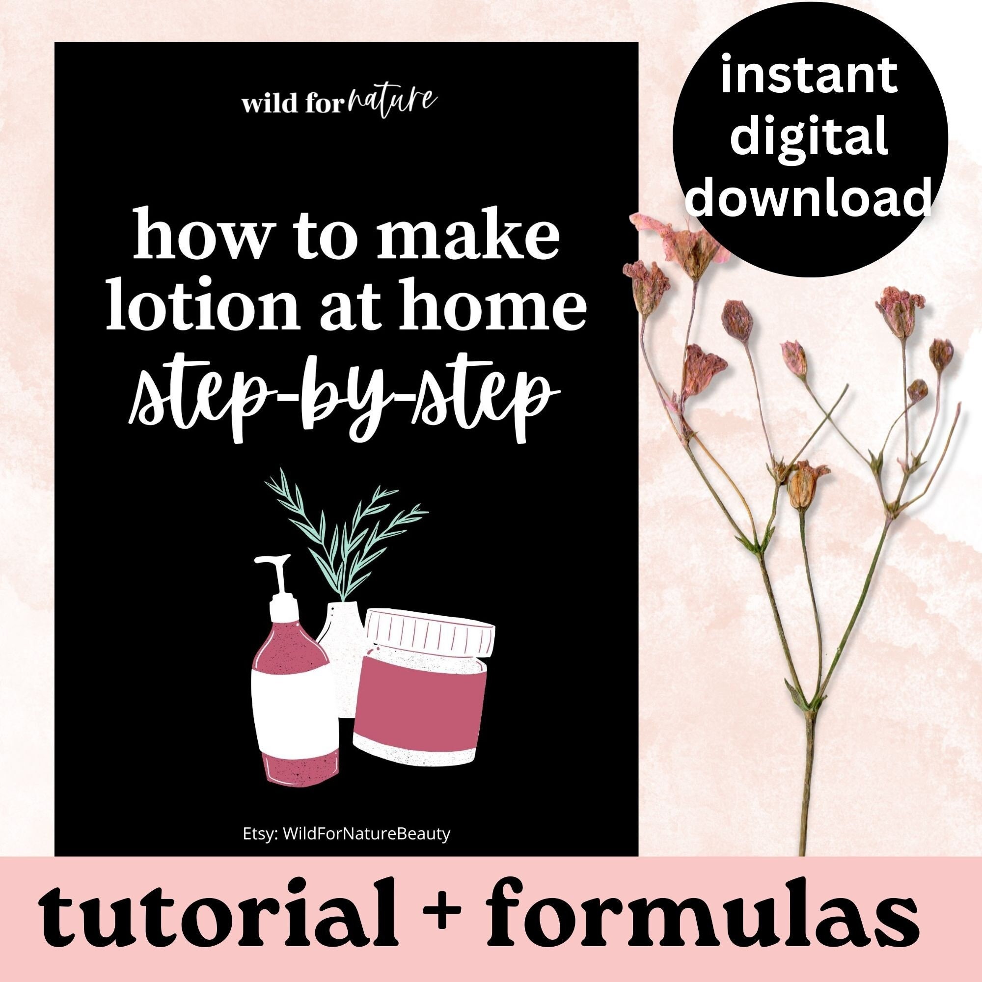 DIY Lotion and Cream Guide / How to Make Lotion /body Lotion Recipes ...