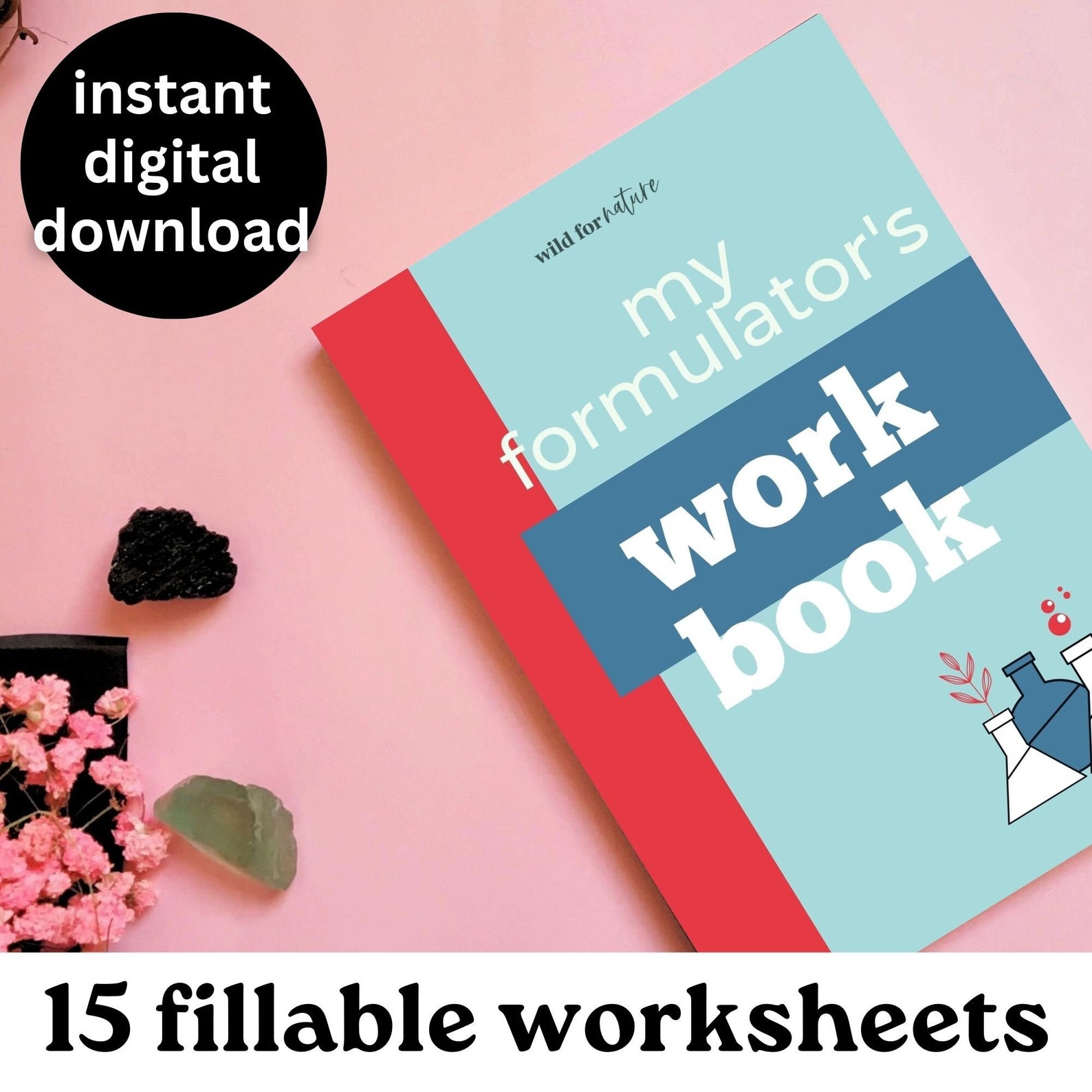 Skincare Formula Workbook / Printable Recipe Book / Notebook for DIY ...