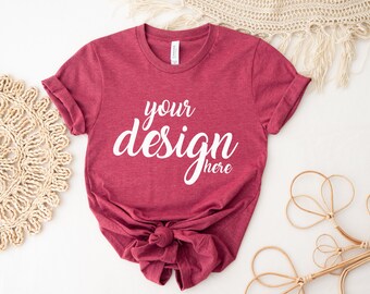 Heather Raspberry Shirt - Etsy