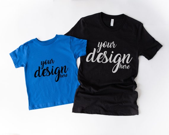 Father's Day Mockup Daddy and Me Mock up Football Shirt - Etsy