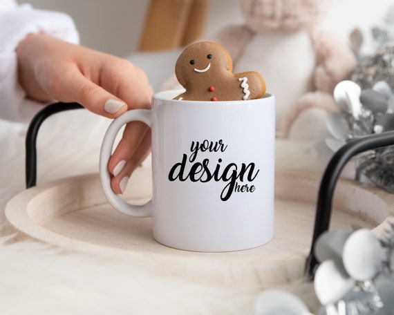 Christmas Mug Mockup Coffee Cup Mock up Winter Mock up Styled - Etsy