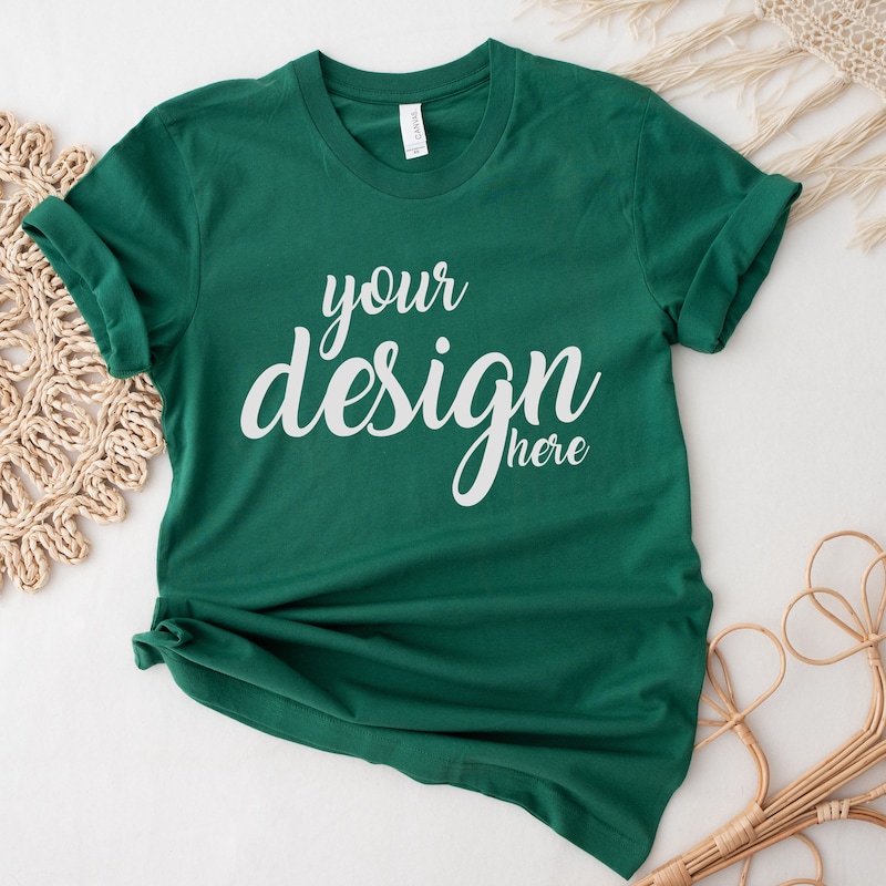Emerald Green T Shirt - Etsy