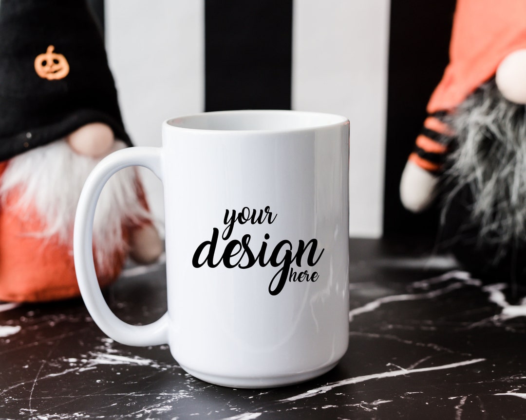 15oz Mug Mockups Coffee Cup Mock up Halloween Mock up Fall - Etsy