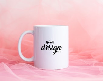 Valentine's Day Mug Mockup Coffee Cup Mock up Love Heart Mock up ...