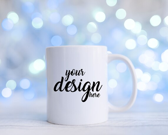 Christmas Mug Mockup Coffee Cup Mock up Winter Mock up Styled | Etsy