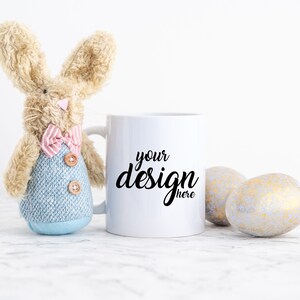 4 X Easter Mug Mockup 11oz Cup Mockup Coffee Cup Mock up Easter Egg ...