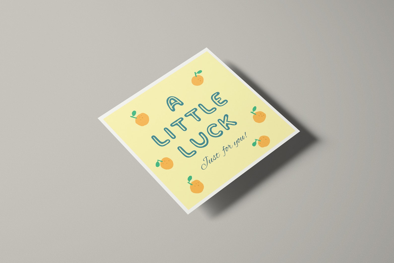 Printable Good Luck Card/ DIY Gift Card Holder/ Simple Envelope Card ...