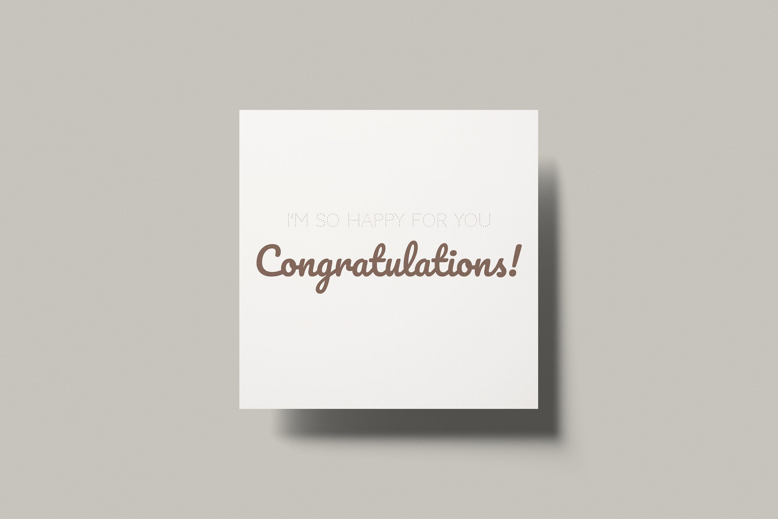 Congratulations Card: Printable Envelope Note Card (instant Download ...
