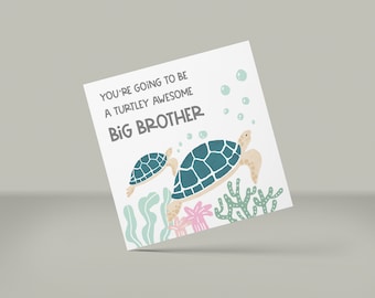 Printable Big Brother Card - Etsy