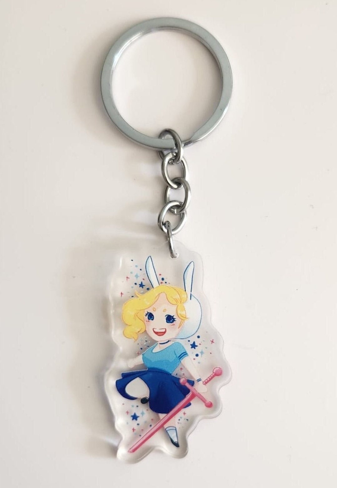 2 Fionna Adventure Time Keychain - Etsy