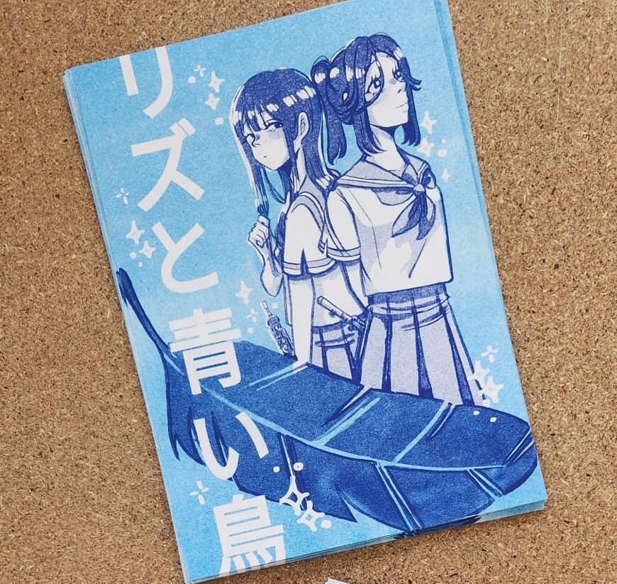 Liz and the Blue Bird Fanart Print - Etsy