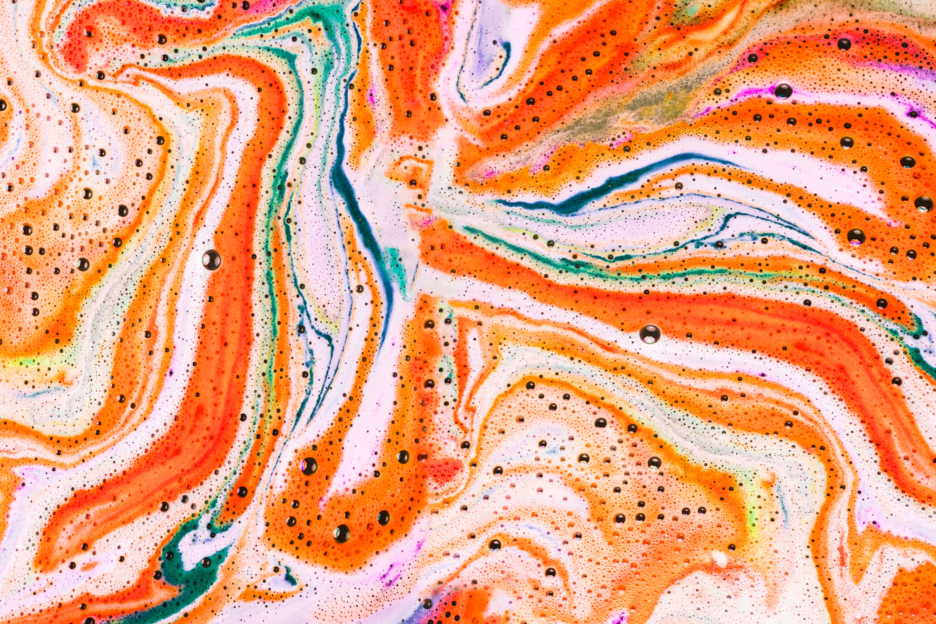 Mixed colors wall art abstract canvas art | Etsy