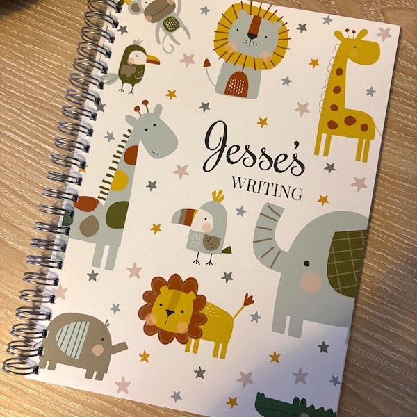 Kids Notebook - Etsy