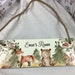 Personalised Woodland Animals Door Sign Kids Bedroom Sign - Etsy