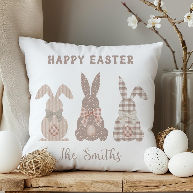 Easter Bunny Pillows - Etsy