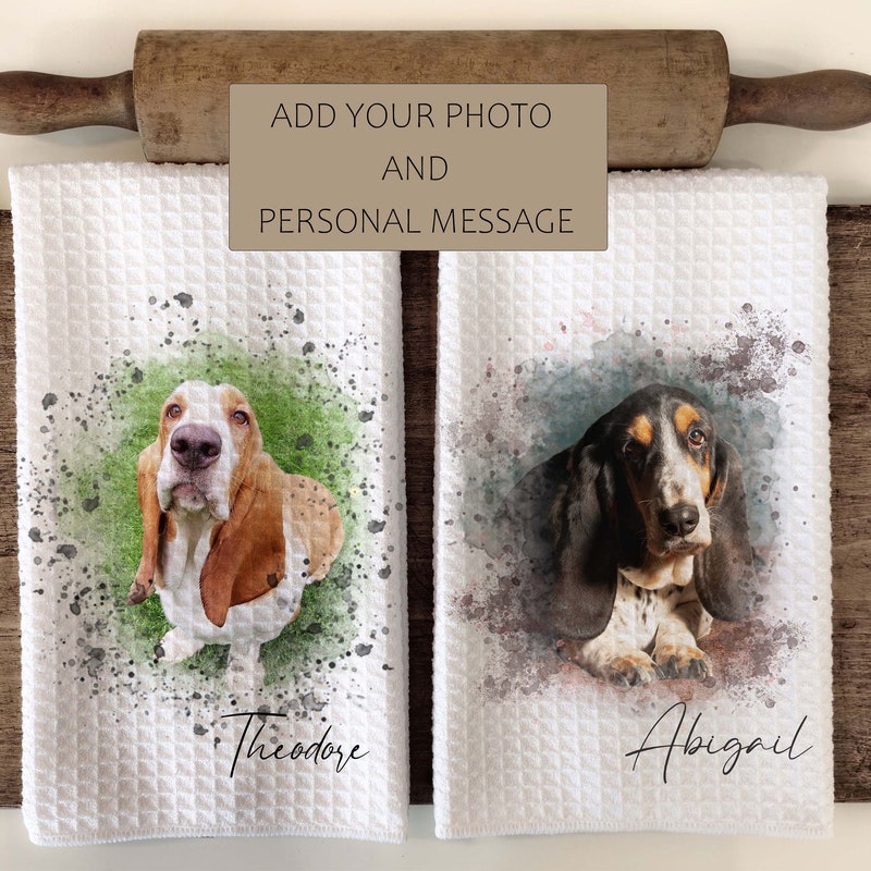 Personalized Tea Towels Face - Etsy UK
