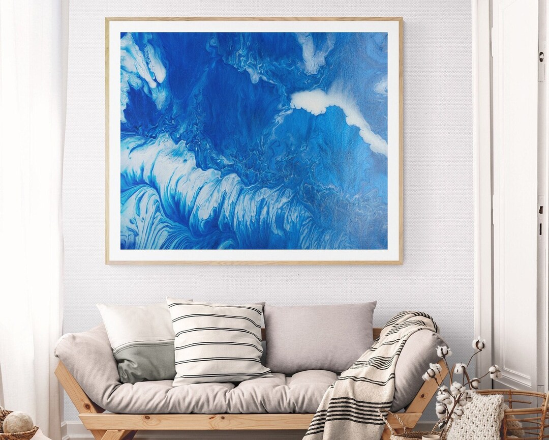 Beautiful Ocean Waves. Acrylic Painting - Etsy