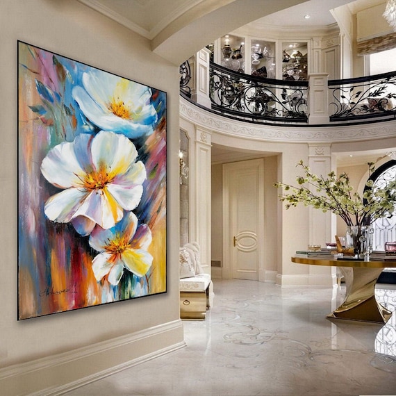 Abstract Flower Wall Decals