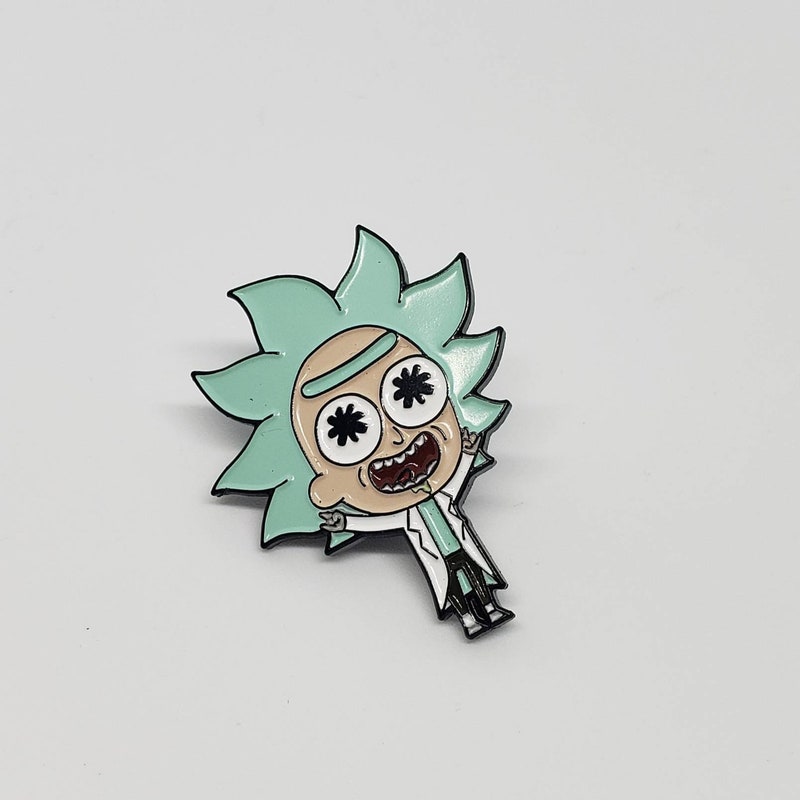 Rick and Morty Pin - Etsy