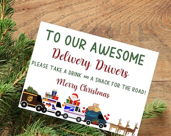 Driver Snack Sign | Etsy