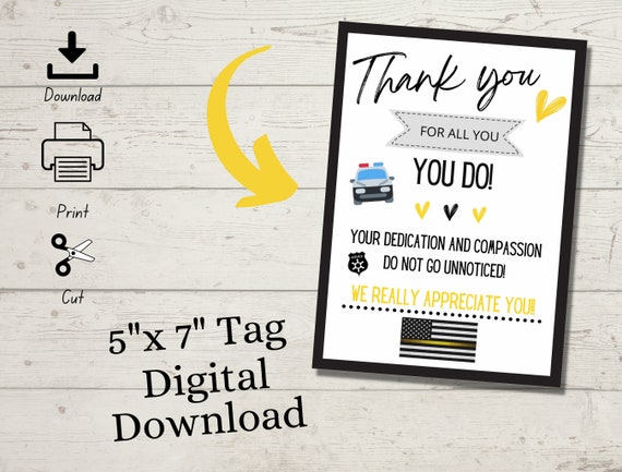 Telecommunicators Week Gifts Tag Printable Telecommunicator, 41% OFF
