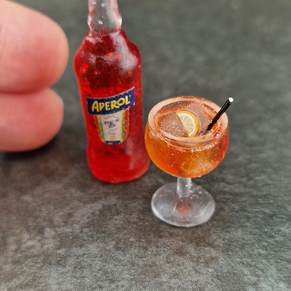 Mini Aperol Bottle - Etsy