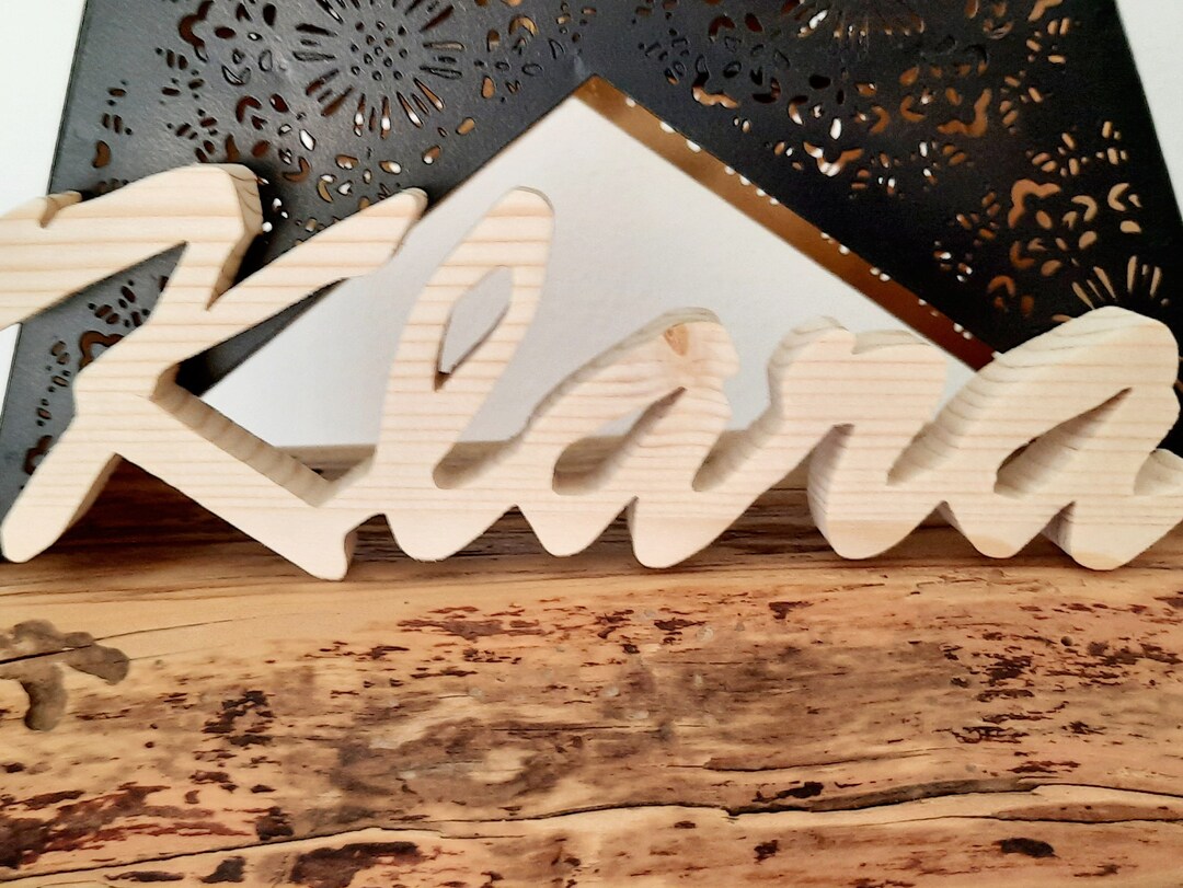 Name Wooden Lettering - Etsy