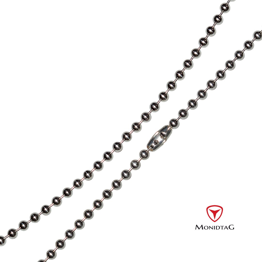 Chain Balls in Silver 925 Mil. Ø 2mm - Etsy