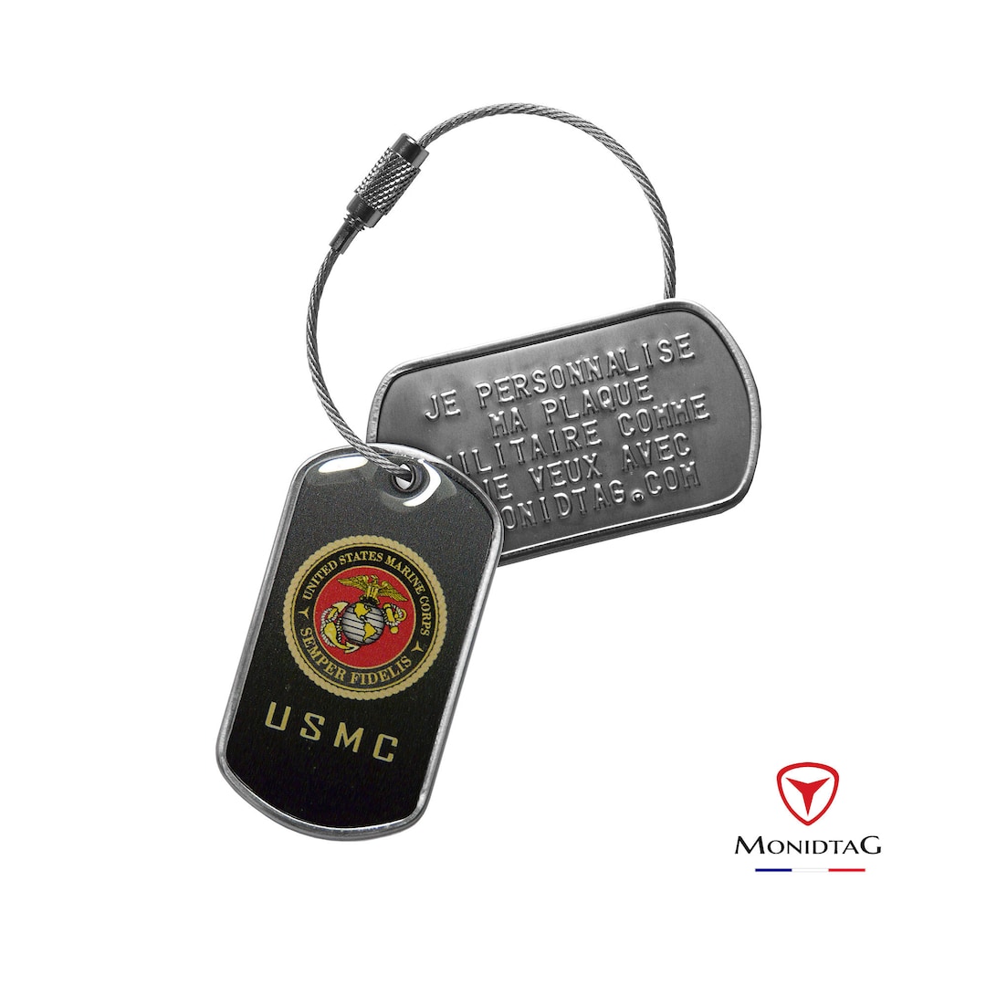 US Military ID Tag - 6 Badges to Choose From - Etsy